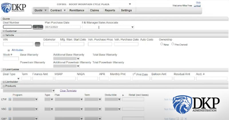 Training Center - DKP Vehicle Protection Plans